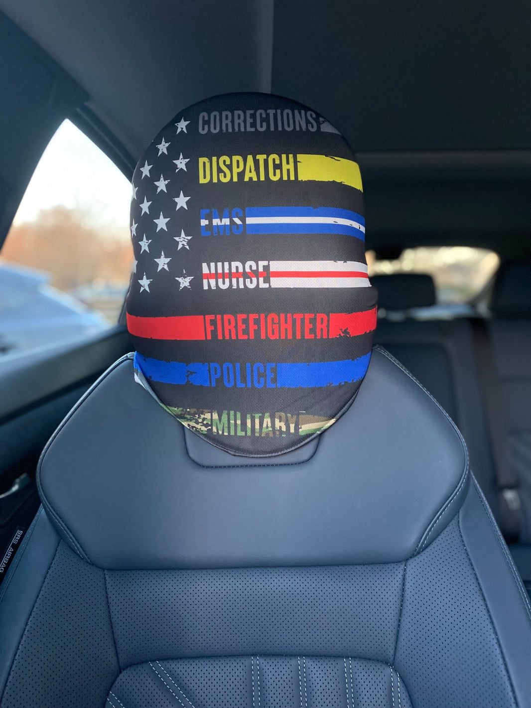 HEADZREST: Custom Car Headrest Covers with Attitude and Personality ...