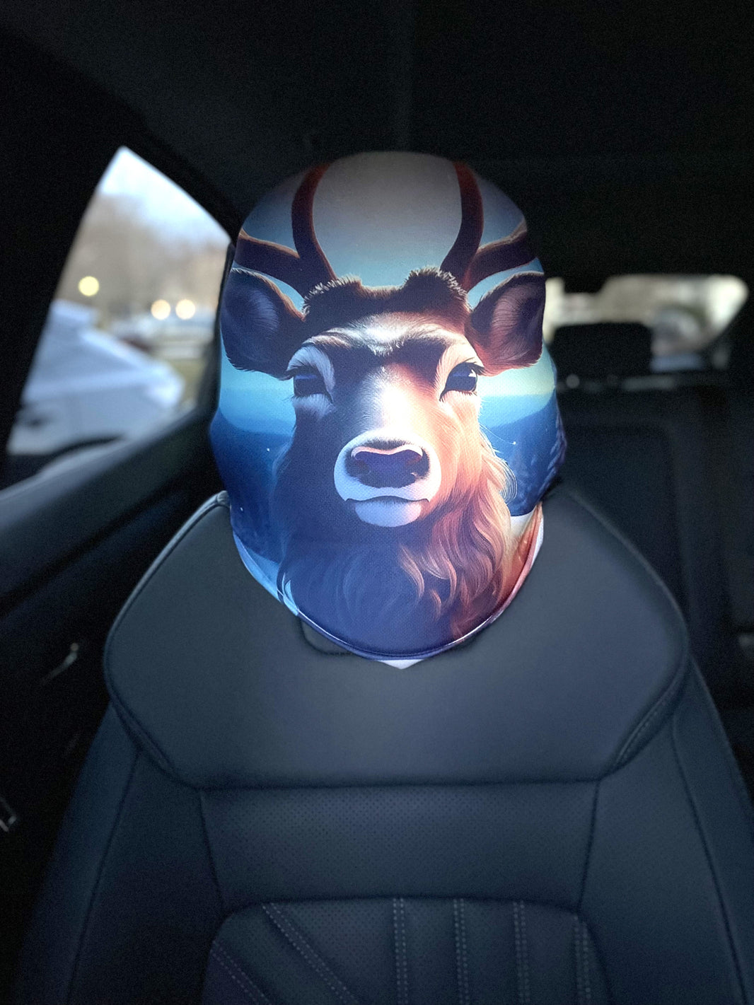 HEADZREST: Custom Car Headrest Covers with Attitude and Personality ...